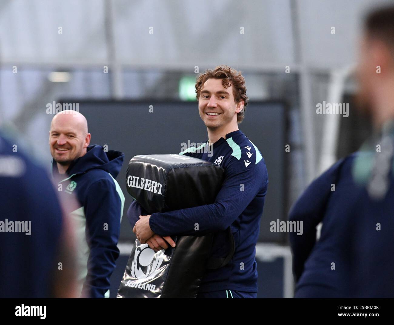 Oriam Sports Centre Edinburgh.Scotland, UK. Feb, 2025. Scotland Rugby ...