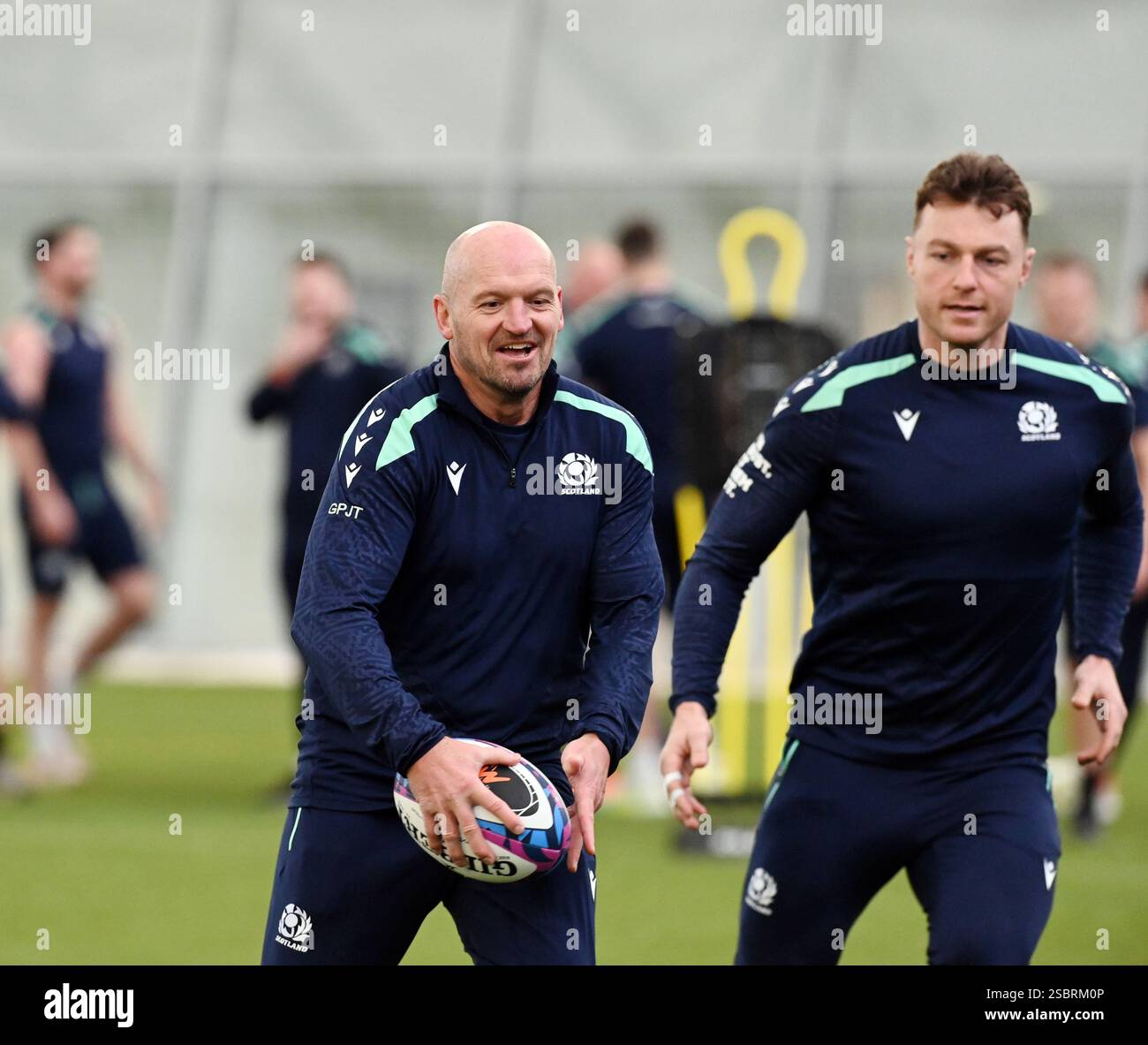 Oriam Sports Centre Edinburgh.Scotland, UK. Feb, 2025. Scotland Rugby ...