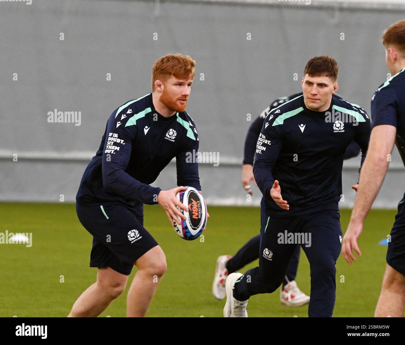 Oriam Sports Centre Edinburgh.Scotland, UK. Feb, 2025. Scotland Rugby ...