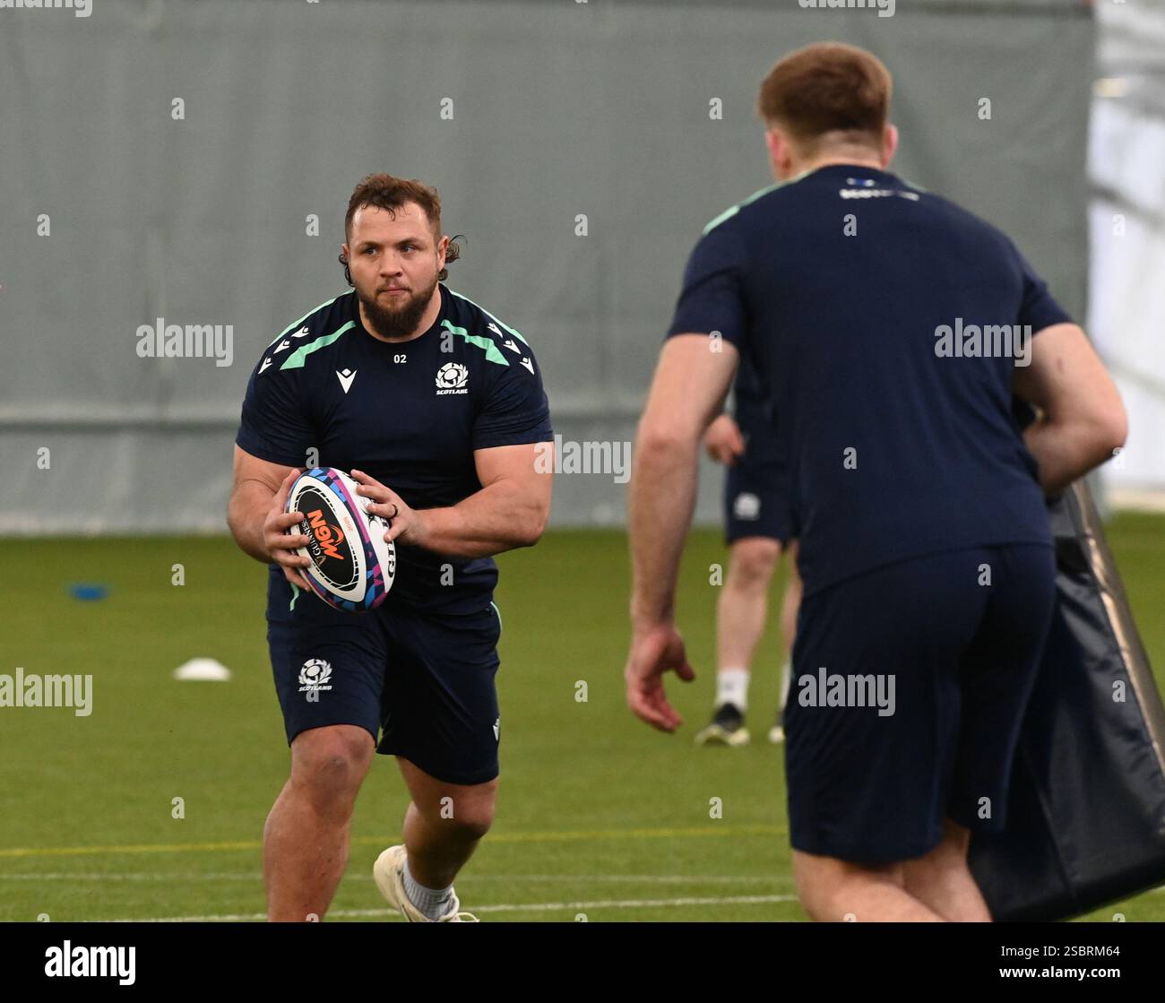 Oriam Sports Centre Edinburgh.Scotland, UK. Feb, 2025. Scotland Rugby ...