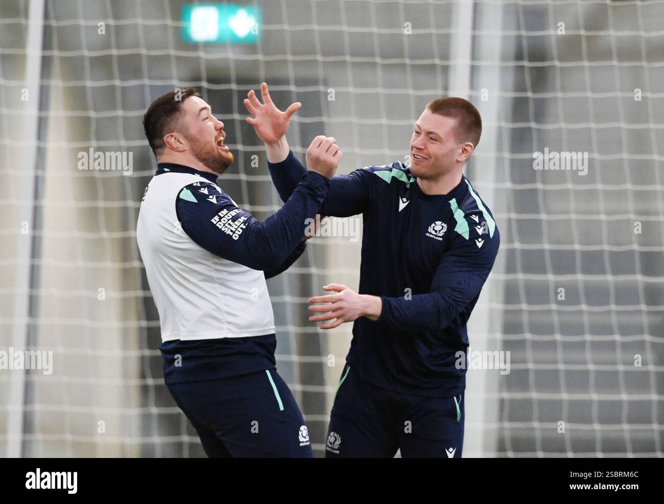 Oriam Sports Centre Edinburgh.Scotland, UK. Feb, 2025. Scotland Rugby ...