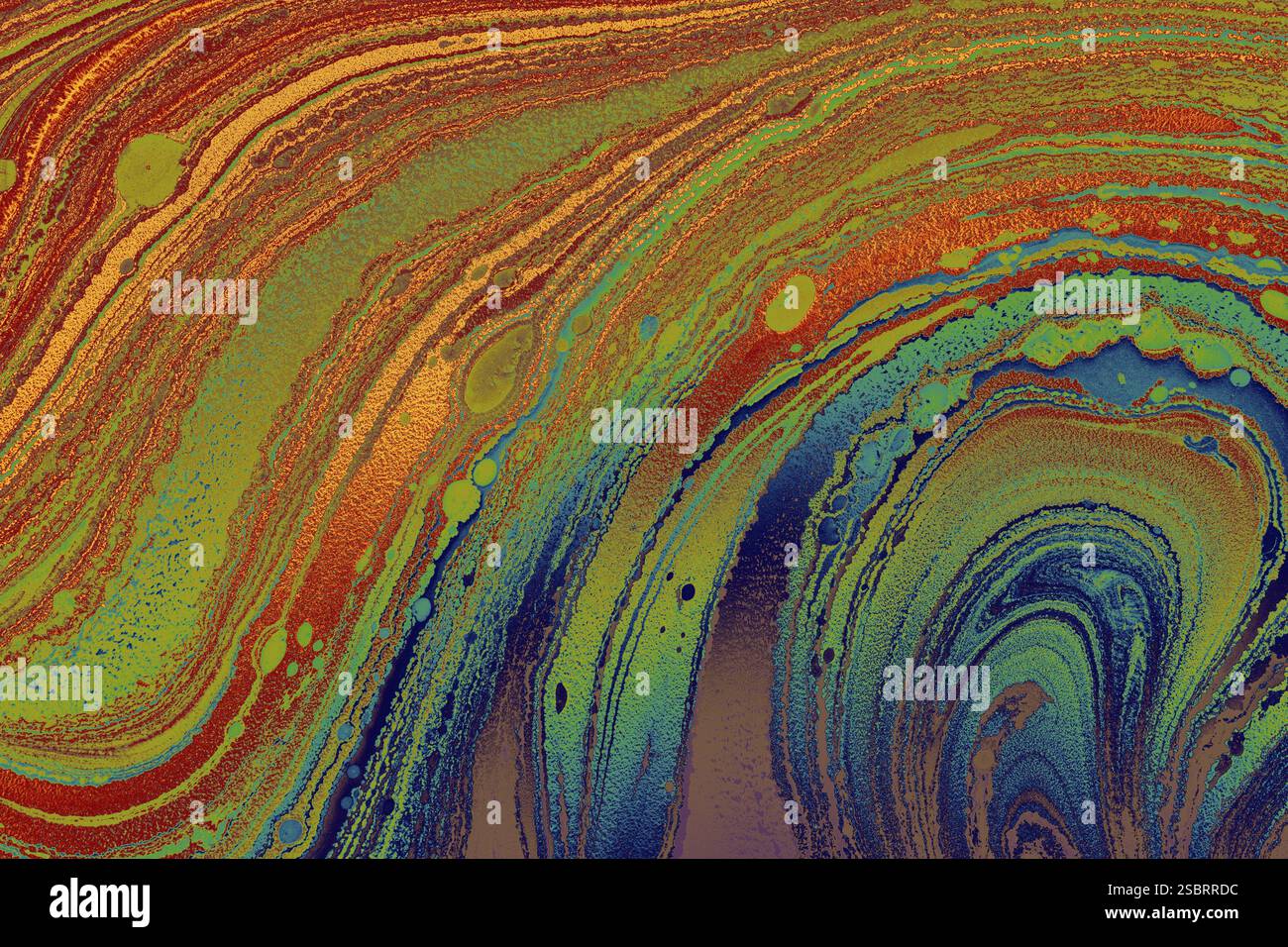 Ebru marble effect pattern design for print Stock Photo - Alamy
