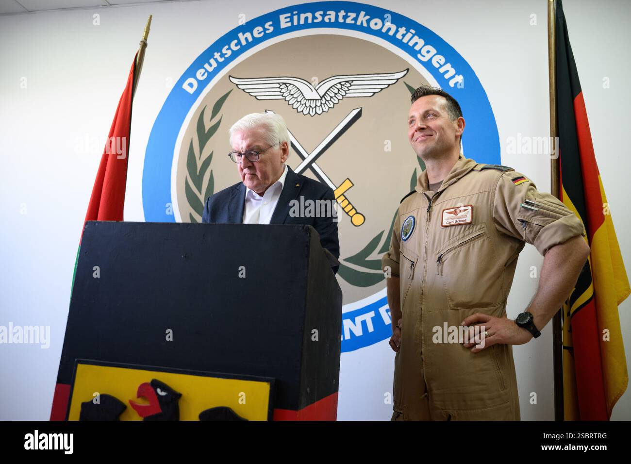 Al Asrak, Jordan. 04th Feb, 2025. Federal President Frank-Walter ...