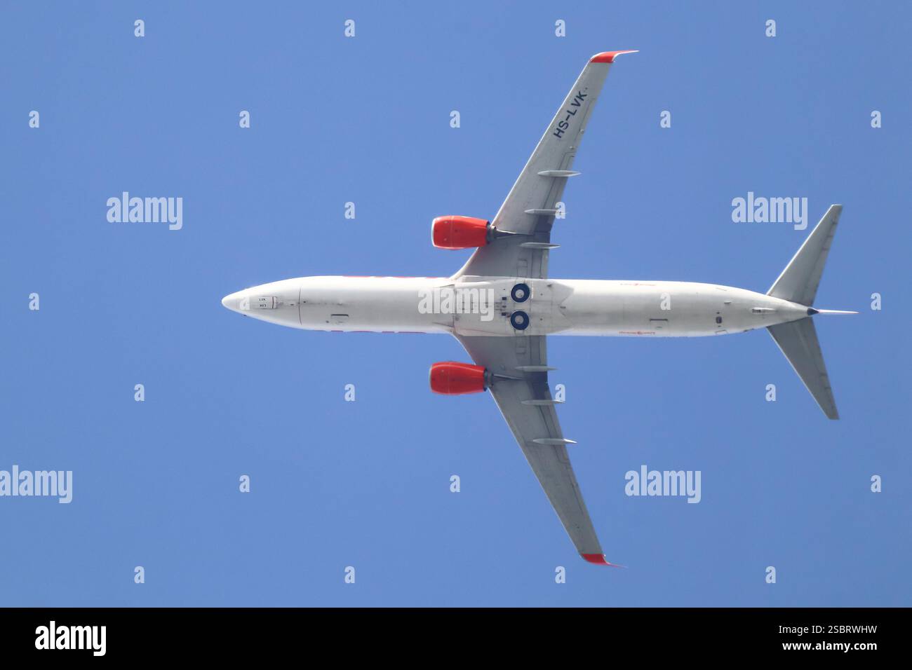 Chiangmai, Thailand - July 27 2024: HS-LVK Boeing 737-900ER of Thai ...
