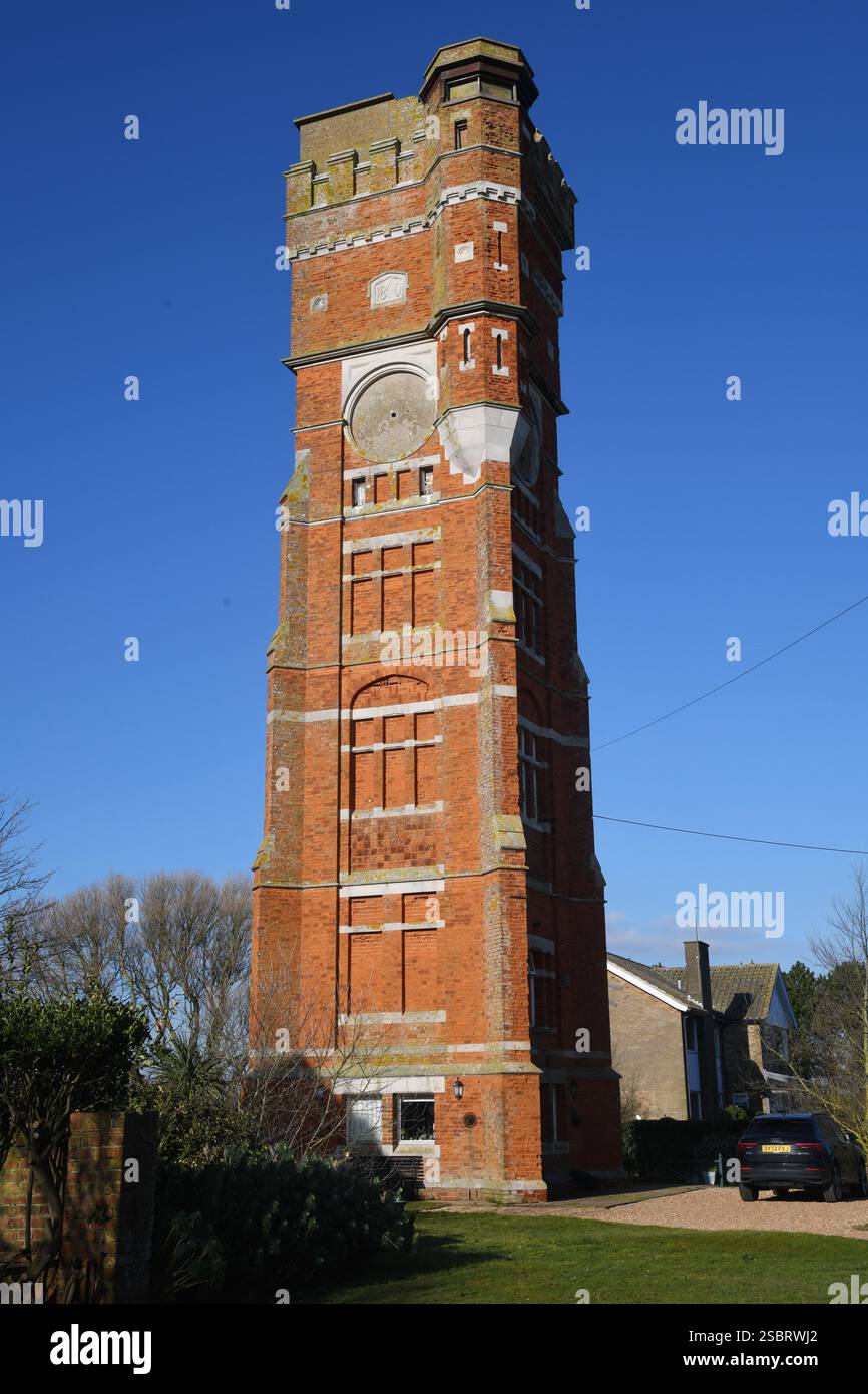 Water tower Littlestone Kent Stock Photo - Alamy