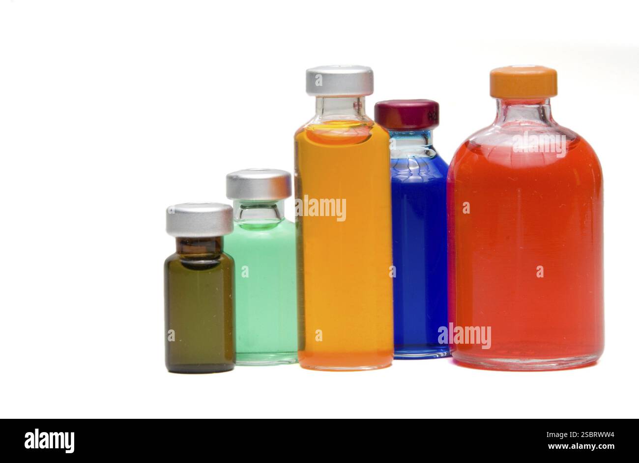 Empty medicine bottles Cut Out Stock Images & Pictures - Alamy