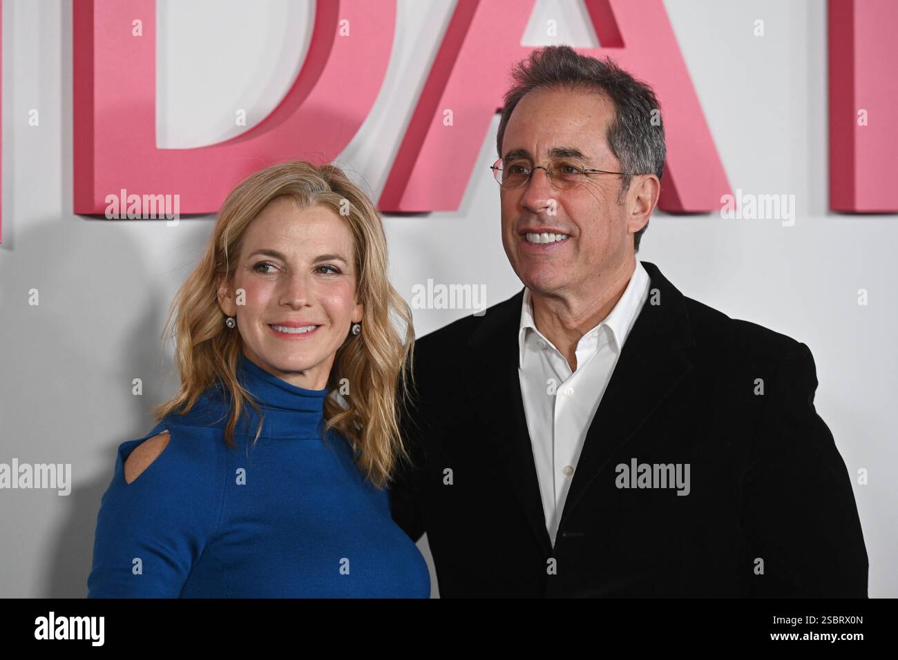 Jessica Seinfeld and Jerry Seinfeld Stock Photo - Alamy