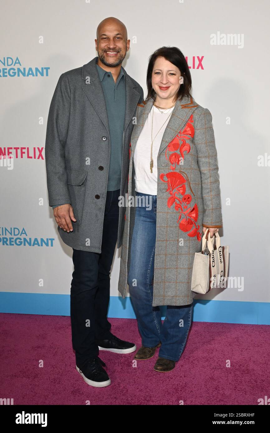 Keegan-Michael Key and Elle Key Stock Photo - Alamy