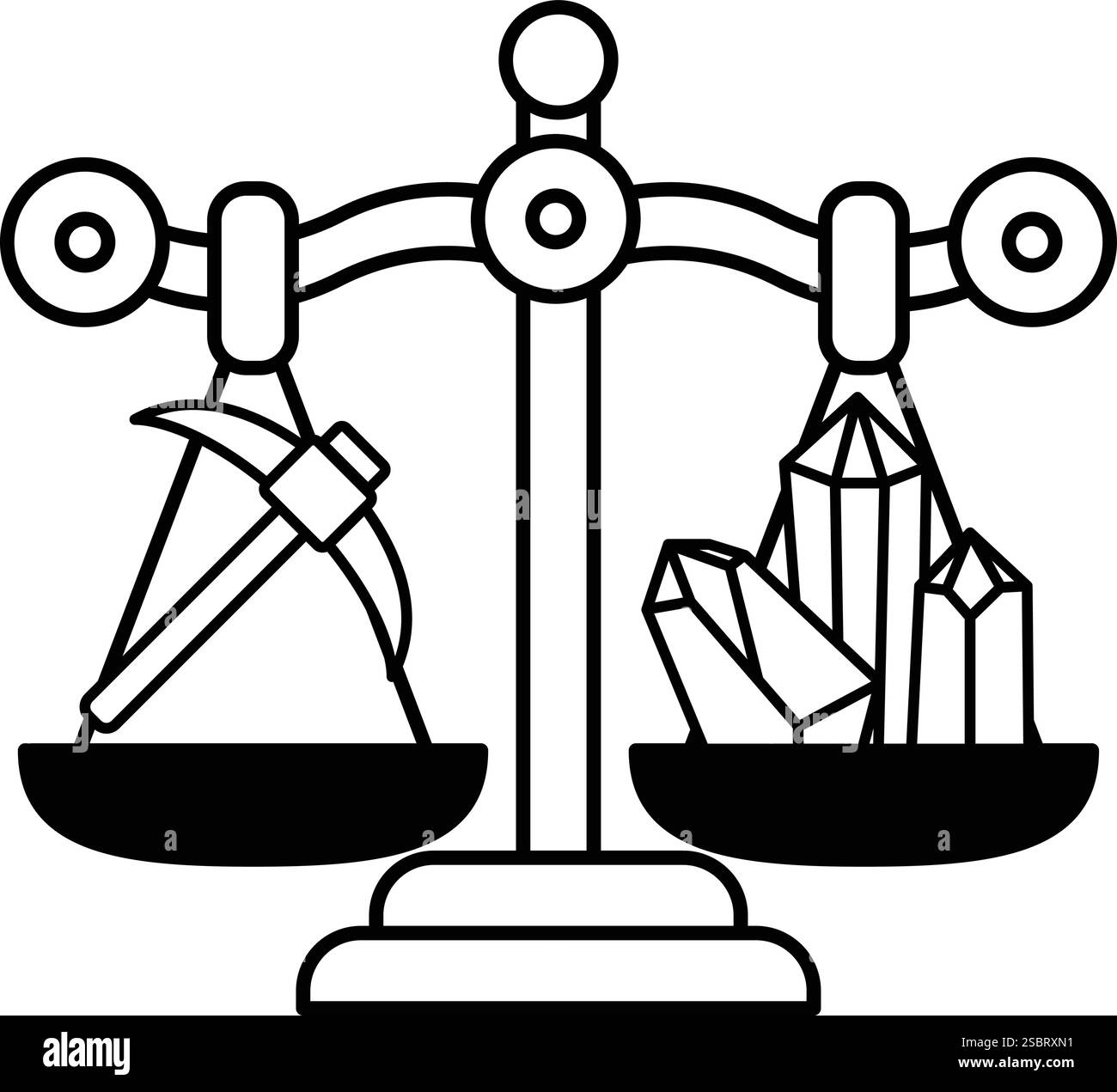 Weighing things Black and White Stock Photos & Images - Alamy