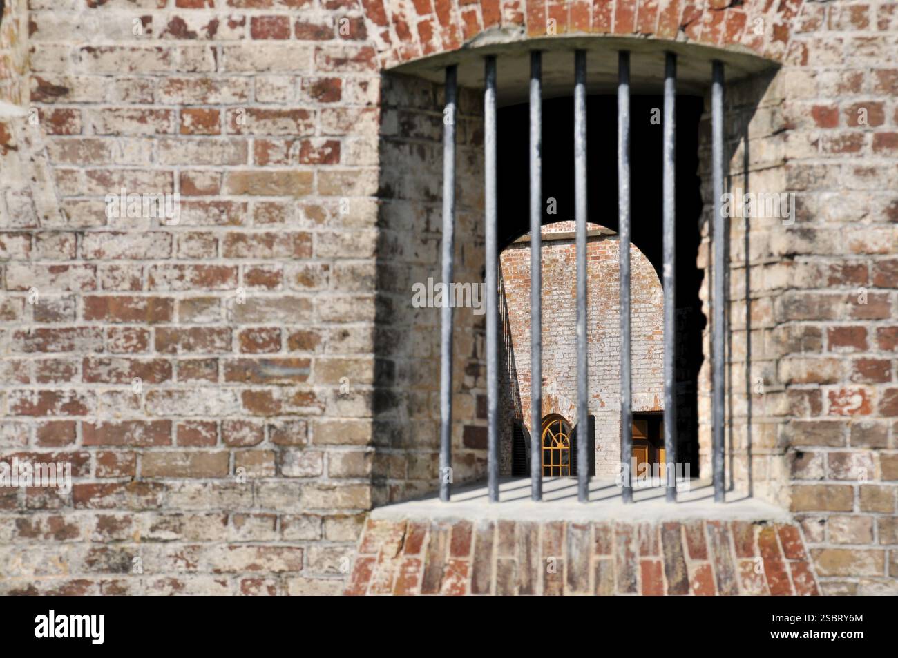 The Fort Macon Civil War museum in North Carolina Stock Photo - Alamy