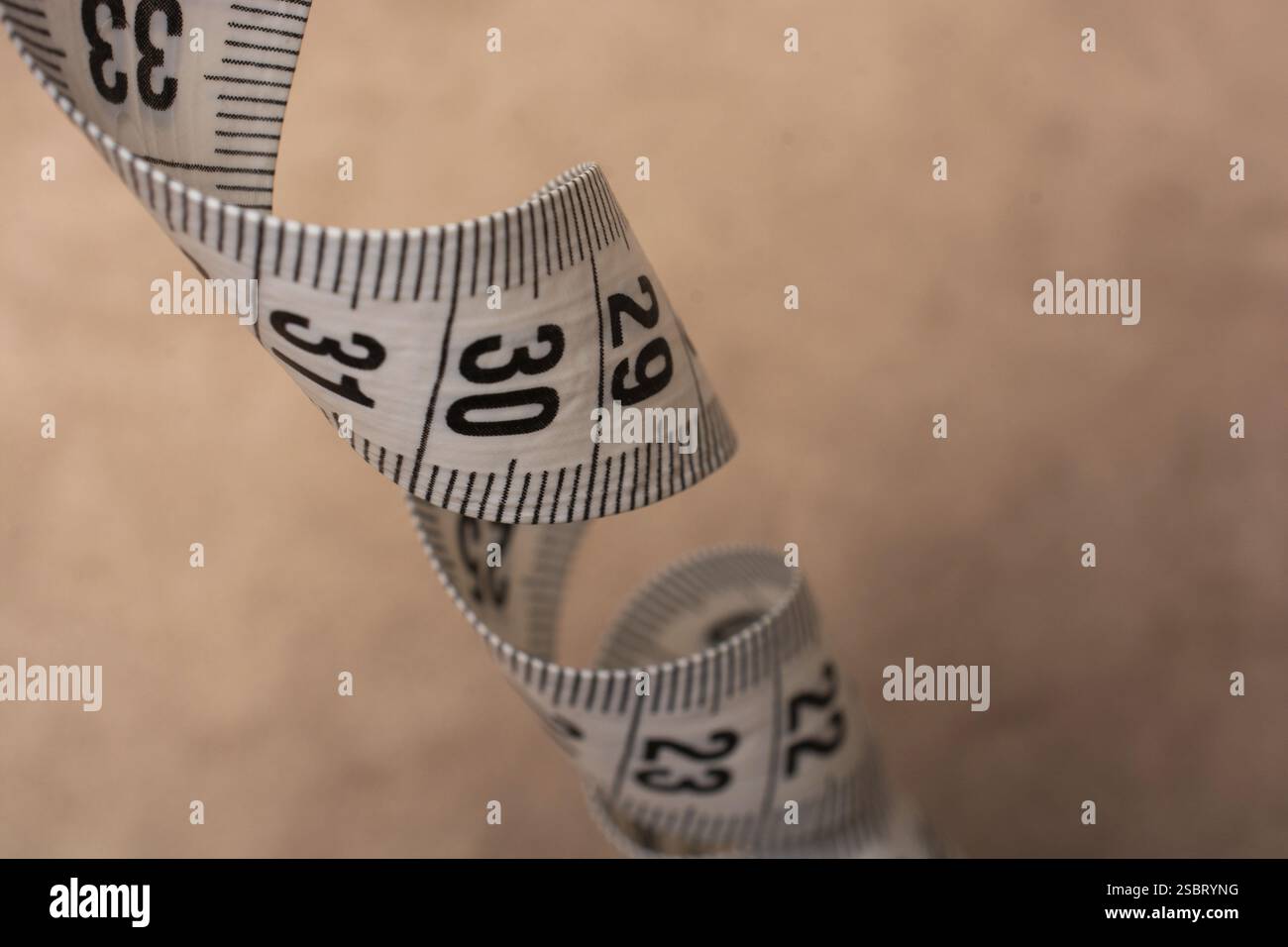 Soft measuring tape. tape measure with metric scale Stock Photo - Alamy