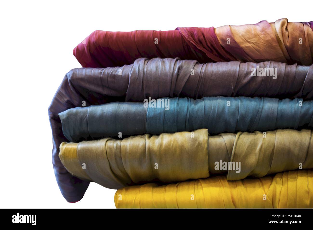 Sale of textiles on the Turkish market Stock Photo - Alamy