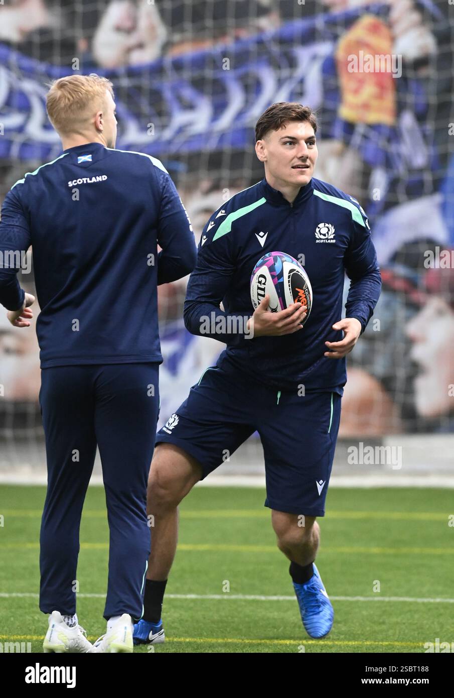 Oriam Sports Centre Edinburgh.Scotland, UK. Feb, 2025. Scotland Rugby ...