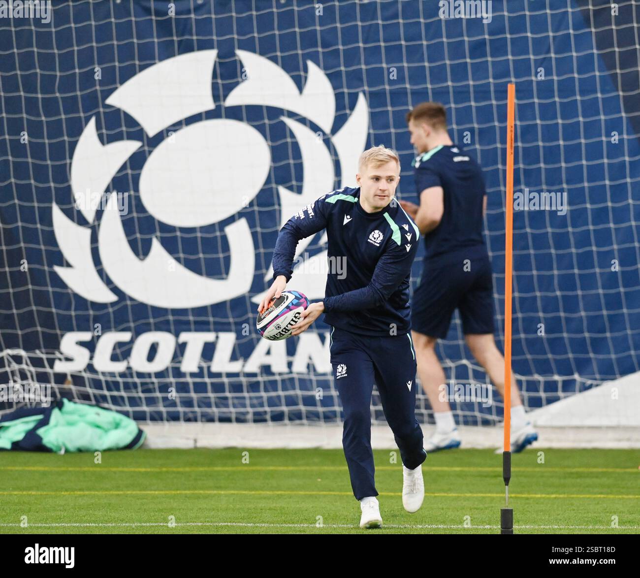 Oriam Sports Centre Edinburgh.Scotland.UK.4h Feb 2025 Scotland Rugby ...