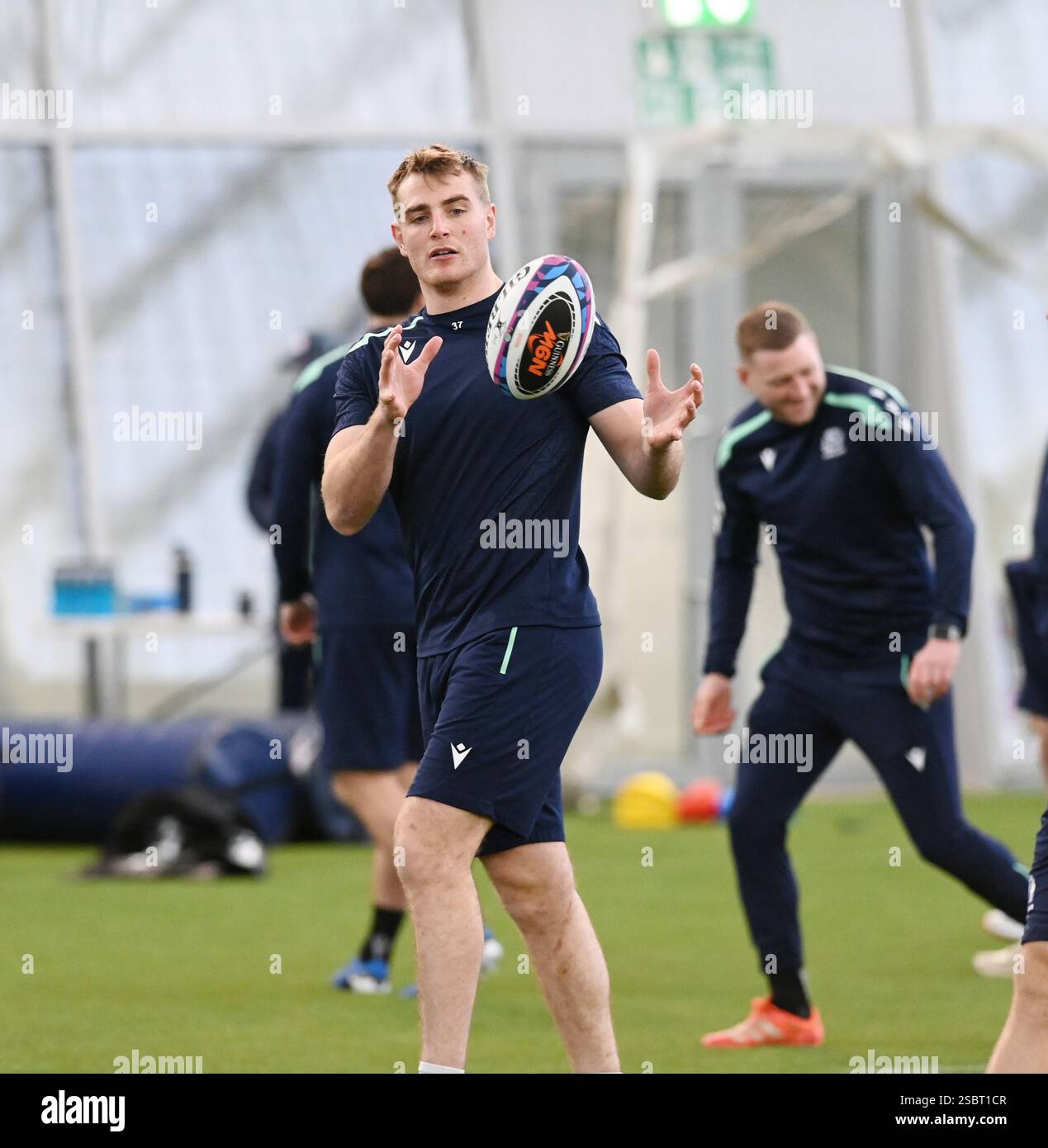Oriam Sports Centre Edinburgh.Scotland, UK. Feb, 2025. Scotland Rugby ...