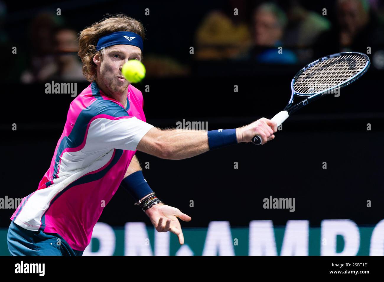 Rotterdam, Netherlands. 04th Feb, 2025. ROTTERDAM, NETHERLANDS - FEBRUARY 4: Andrey Rublev of ...