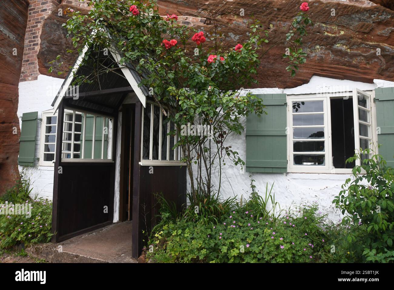 Kinver Edge Rock Houses, Stourbridge, UK Stock Photo - Alamy