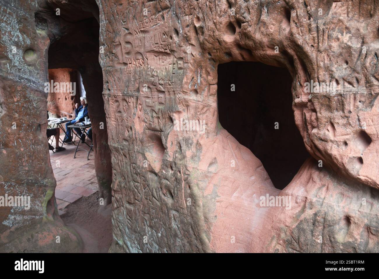 Kinver Edge Rock Houses, Stourbridge, UK Stock Photo - Alamy