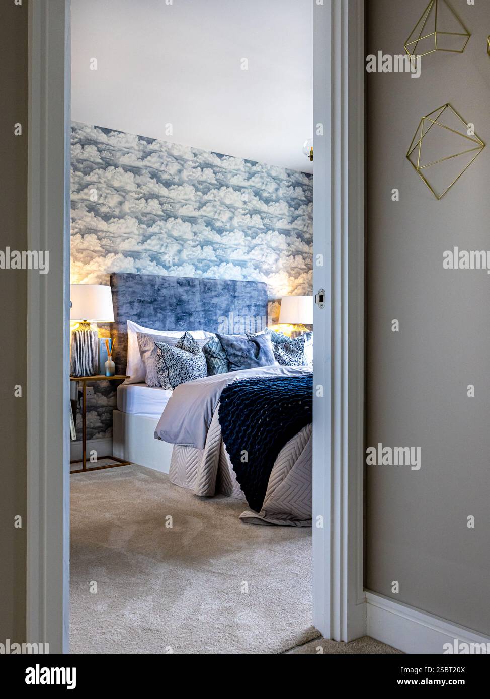 Residential developer home interior Stock Photo - Alamy