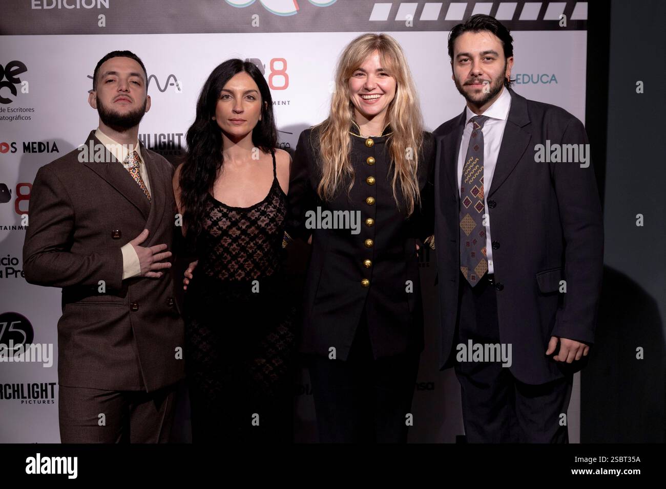 Anton Alvarez, Aka C. Tangana, Tania García, AKA La Tania, Cris Trenas and Yerai Cortés attended ...