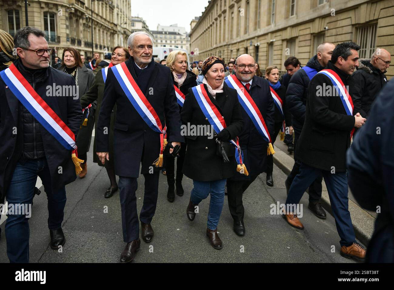 Paris, France. 04th Feb, 2025. French newly-elected Members of ...