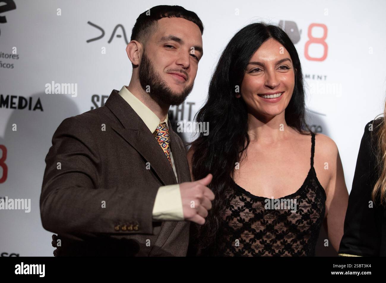 Tania García, AKA La Tania and Anton Alvarez, Aka C. Tangana attended 'the CEC 80 Awards ...