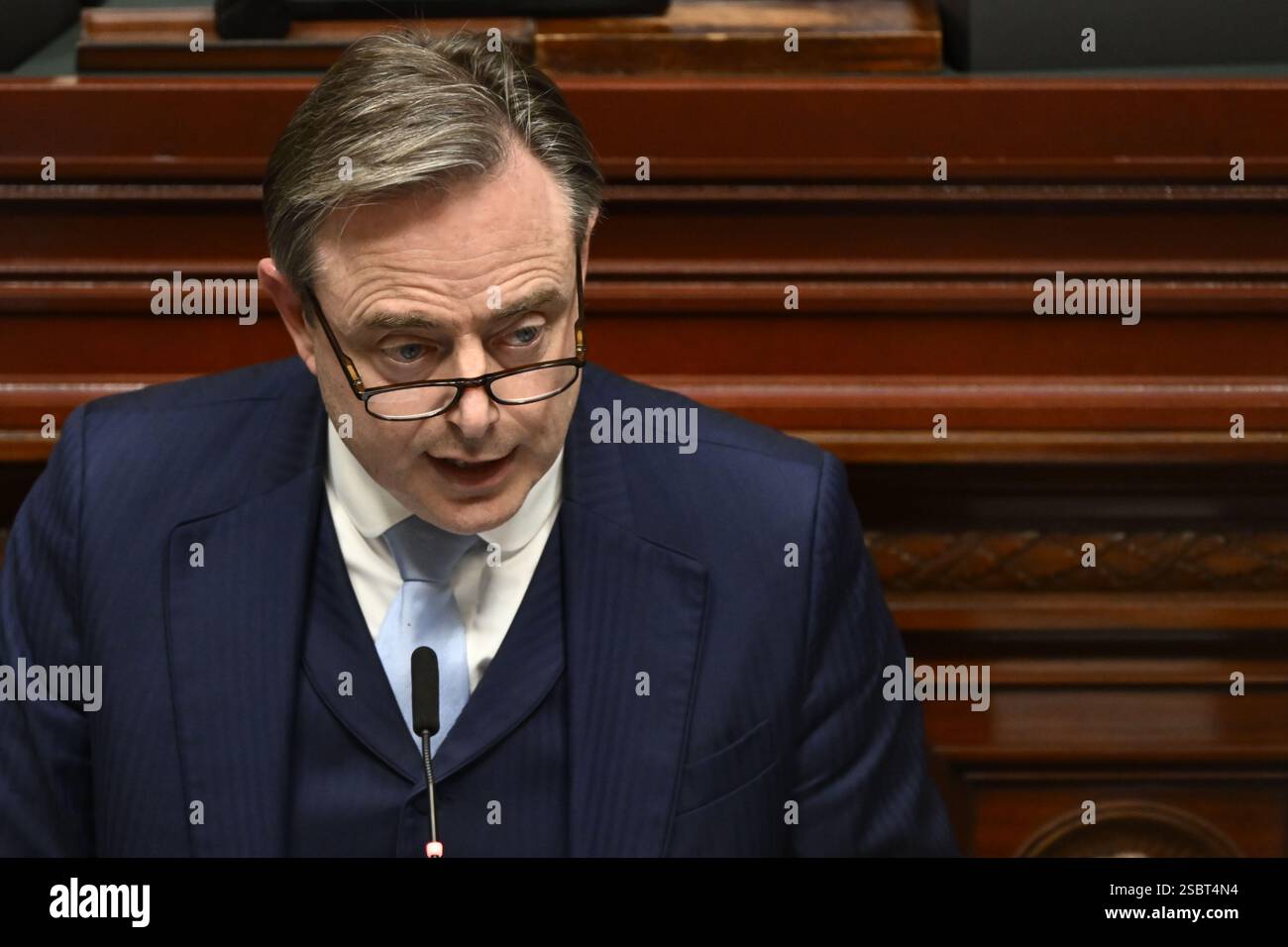 Brussels, Belgium. 04th Feb, 2025. Prime Minister Bart De Wever ...