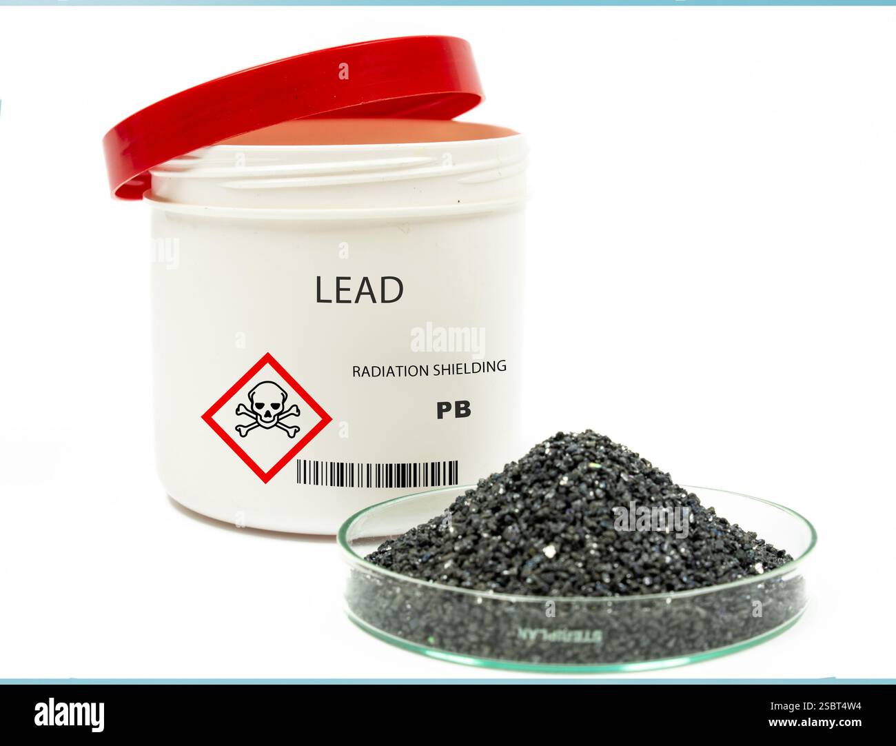 Used in batteries and radiation shielding Stock Photo - Alamy