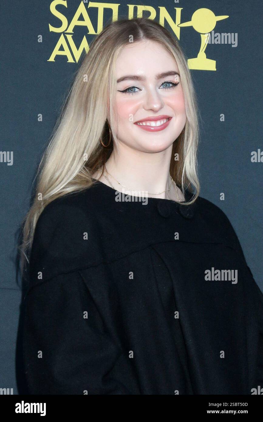 Ca. 02nd Feb, 2025. Isabella Crovetti at arrivals for 52nd Annual Saturn Awards - Part 2, The ...