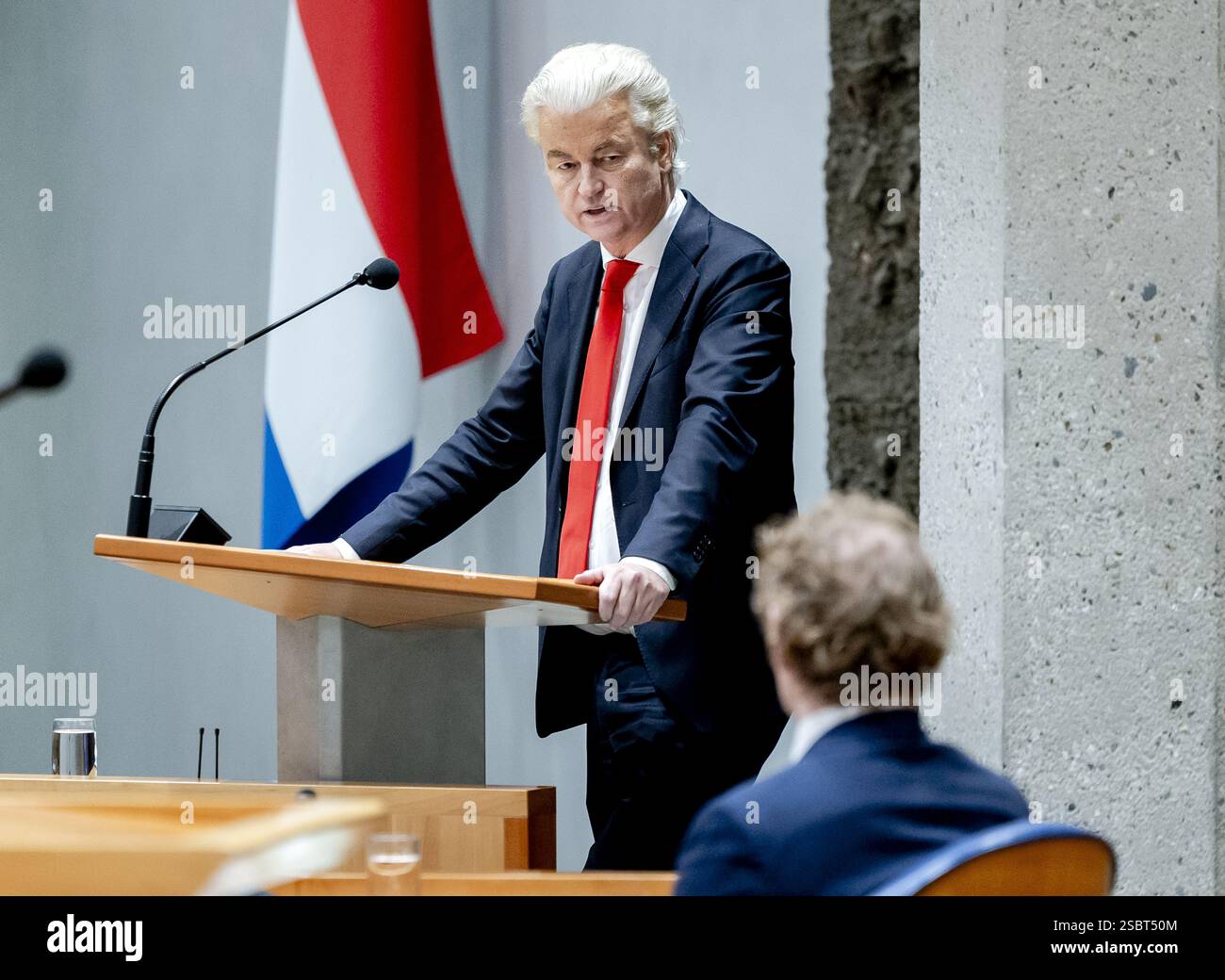 THE HAGUE - Geert Wilders (PVV) during the weekly question time in the ...