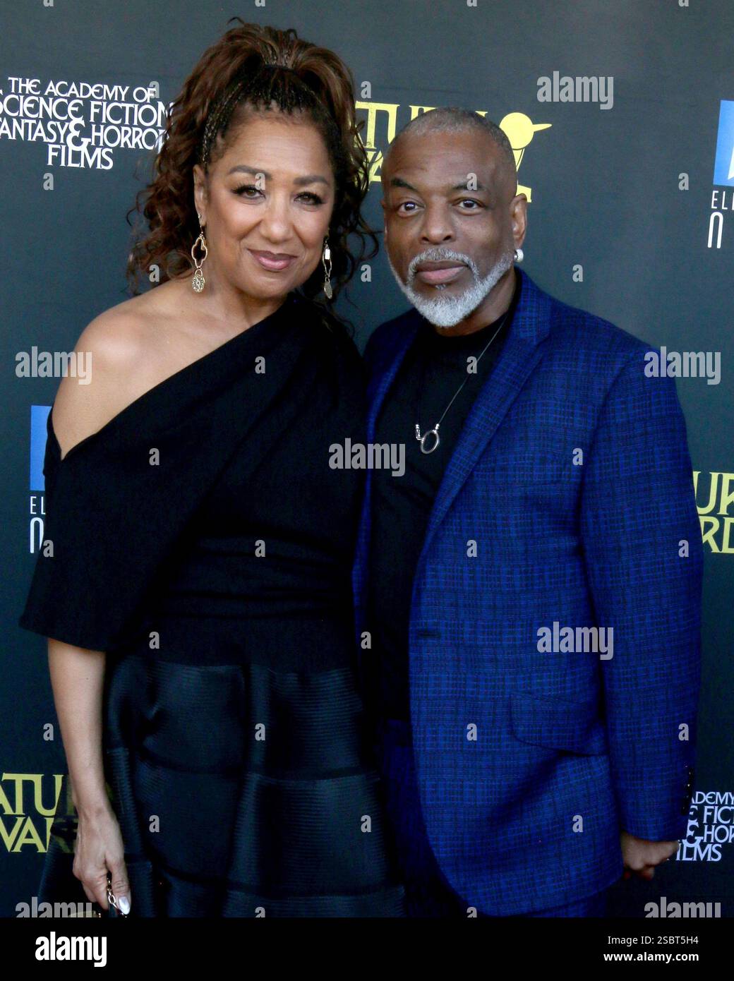 Ca. 02nd Feb, 2025. Stephanie Burton, LeVar Burton at arrivals for 52nd ...