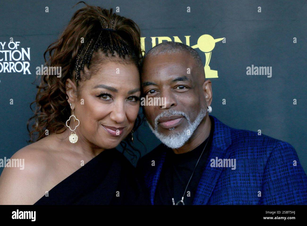 Ca. 02nd Feb, 2025. Stephanie Burton, LeVar Burton at arrivals for 52nd ...