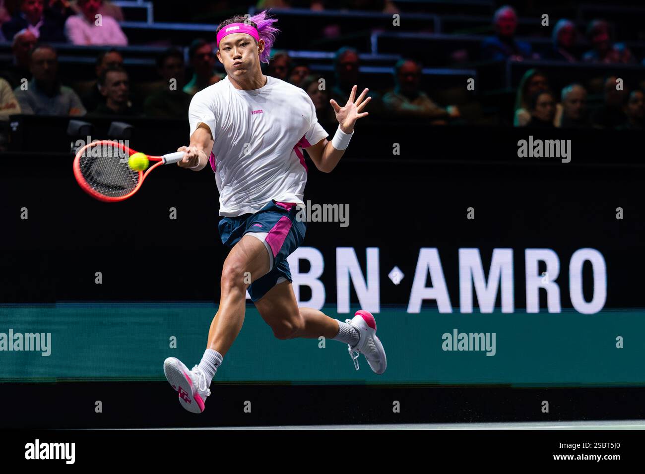 Rotterdam, Netherlands. 04th Feb, 2025. ROTTERDAM, NETHERLANDS - FEBRUARY 4: Zhizhen Zhang of ...