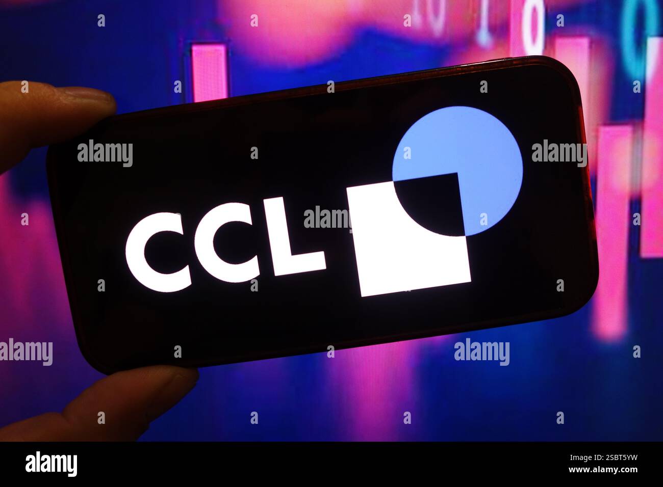 Poland. 2nd Feb, 2025. In this photo illustration, the CCL Industries ...