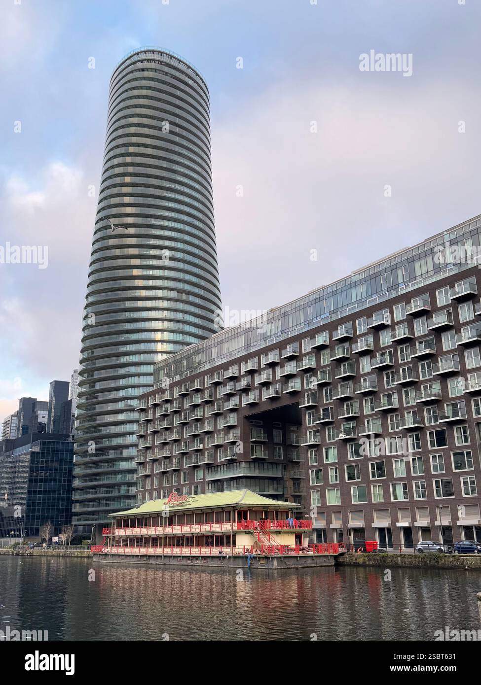 Baltimore Tower, also known as Arena Tower and nicknamed The Slinky ...