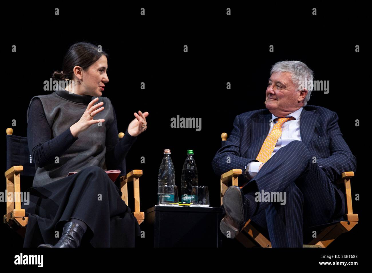 Milano, Italia. 04th Feb, 2025. Nella foto da sinistra verso destra ...