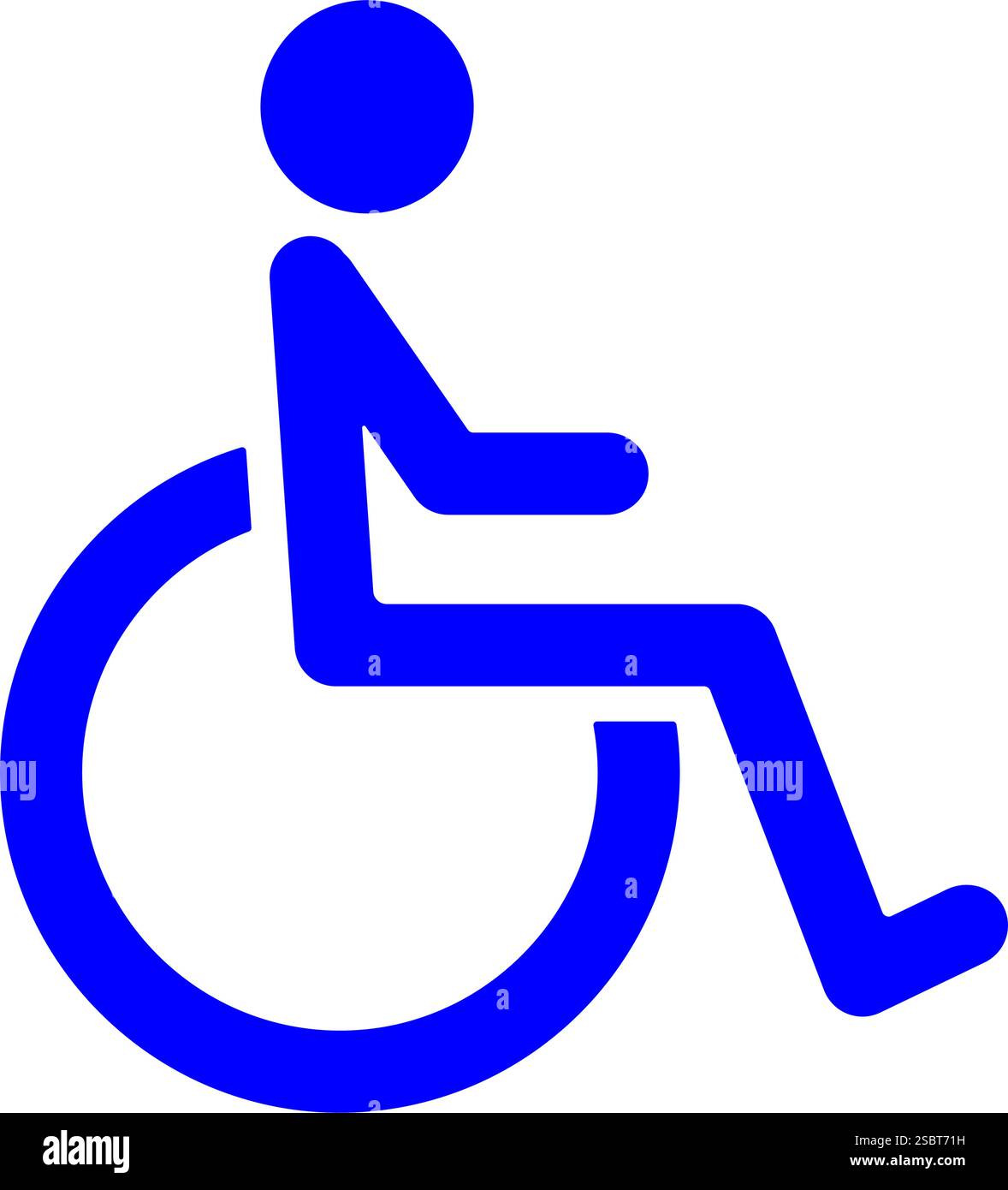 Disability parking sign handicapped disabled icon symbol illustration ...