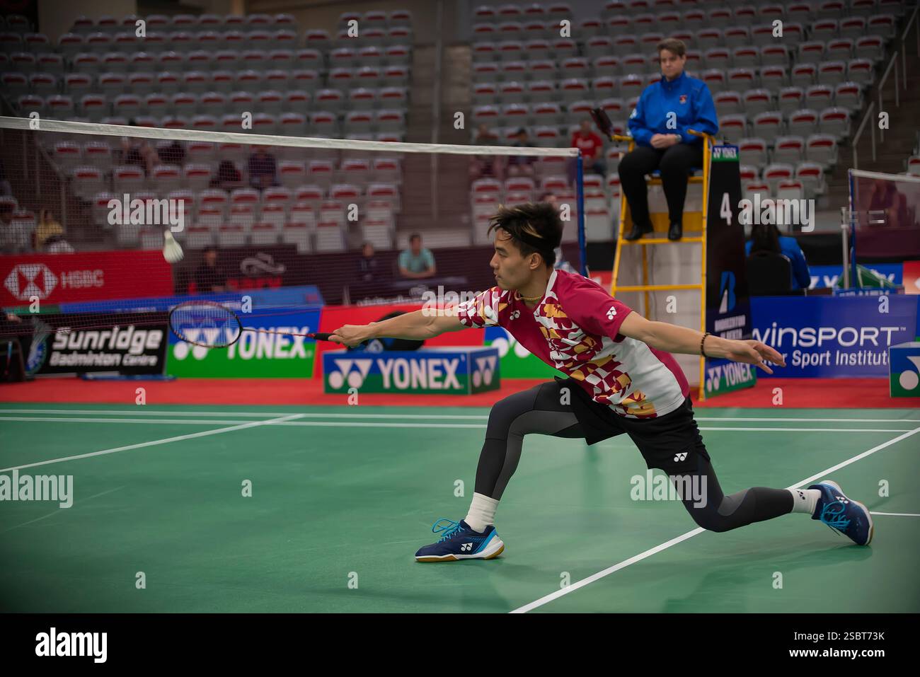 Nhat Nguyen (Ireland) competes against Koki Watanabe (Japan) in men's ...
