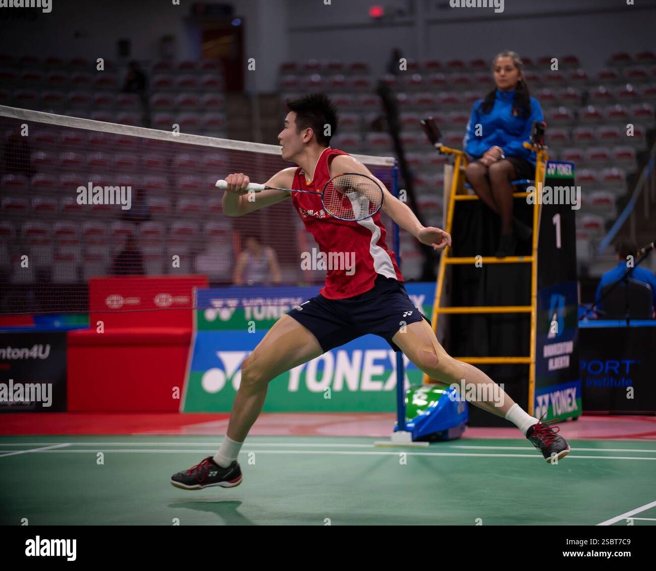 Li Shi Feng (China) compete against Koki Watanabe (Japan) in men's ...