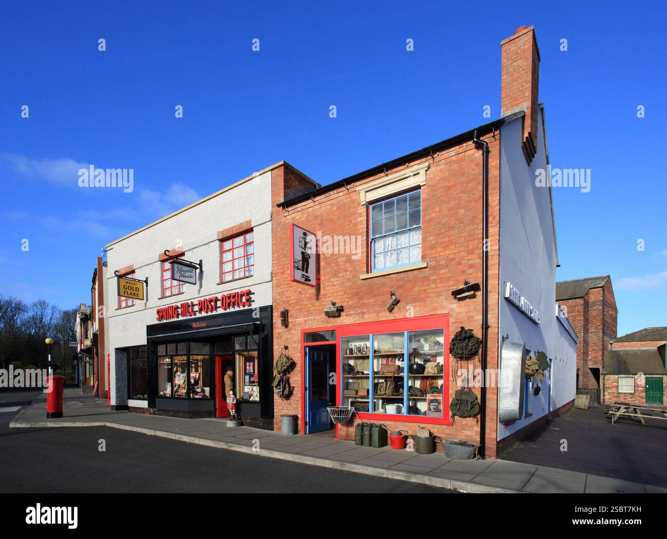 Recreated 1940's -1960's street at the Black country living museum ...