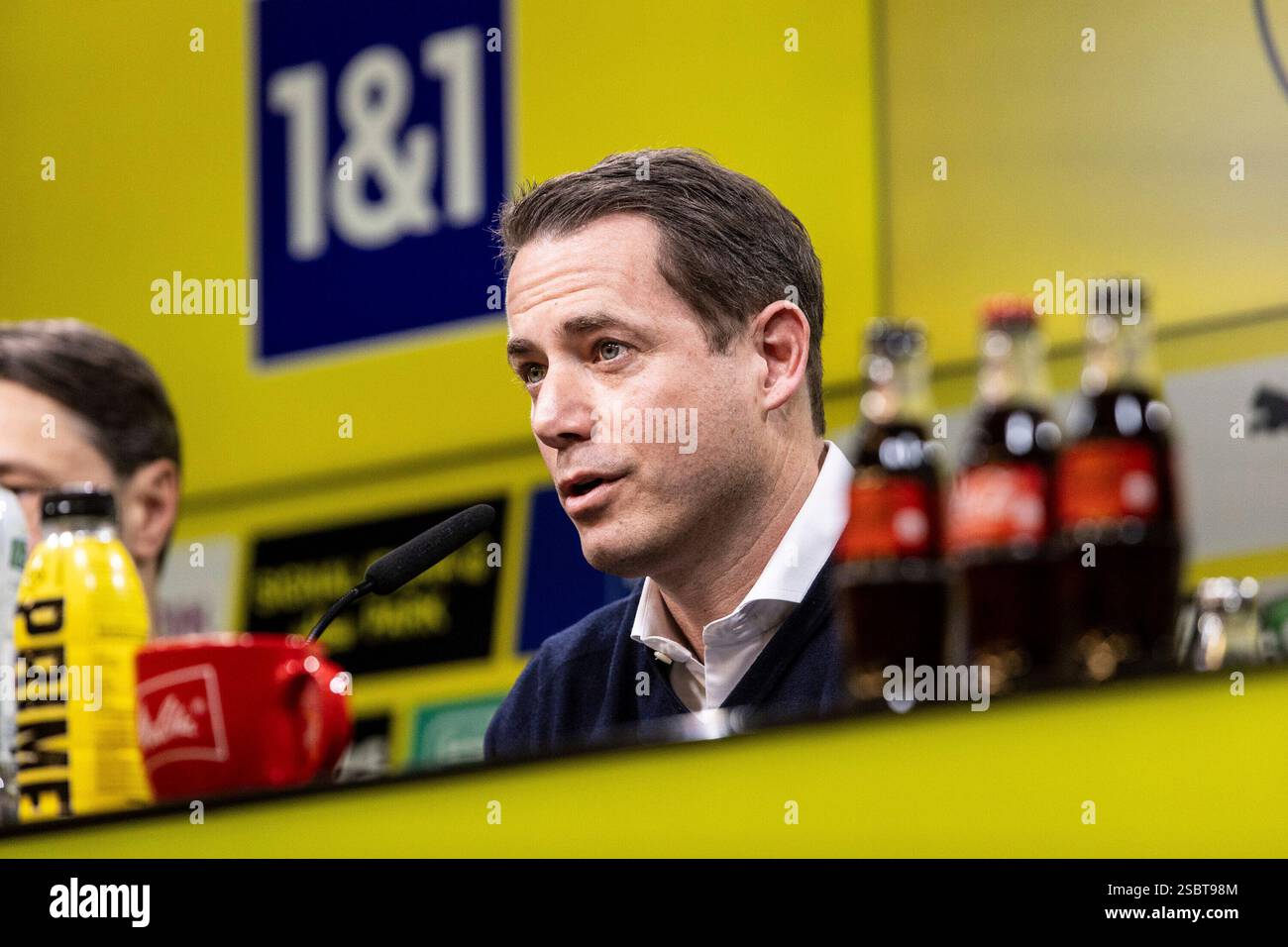 Lars Ricken (Gesch?ftsf?hrer Sport, Borussia Dortmund) Vorstellung des neuen BVB-Cheftrainers ...