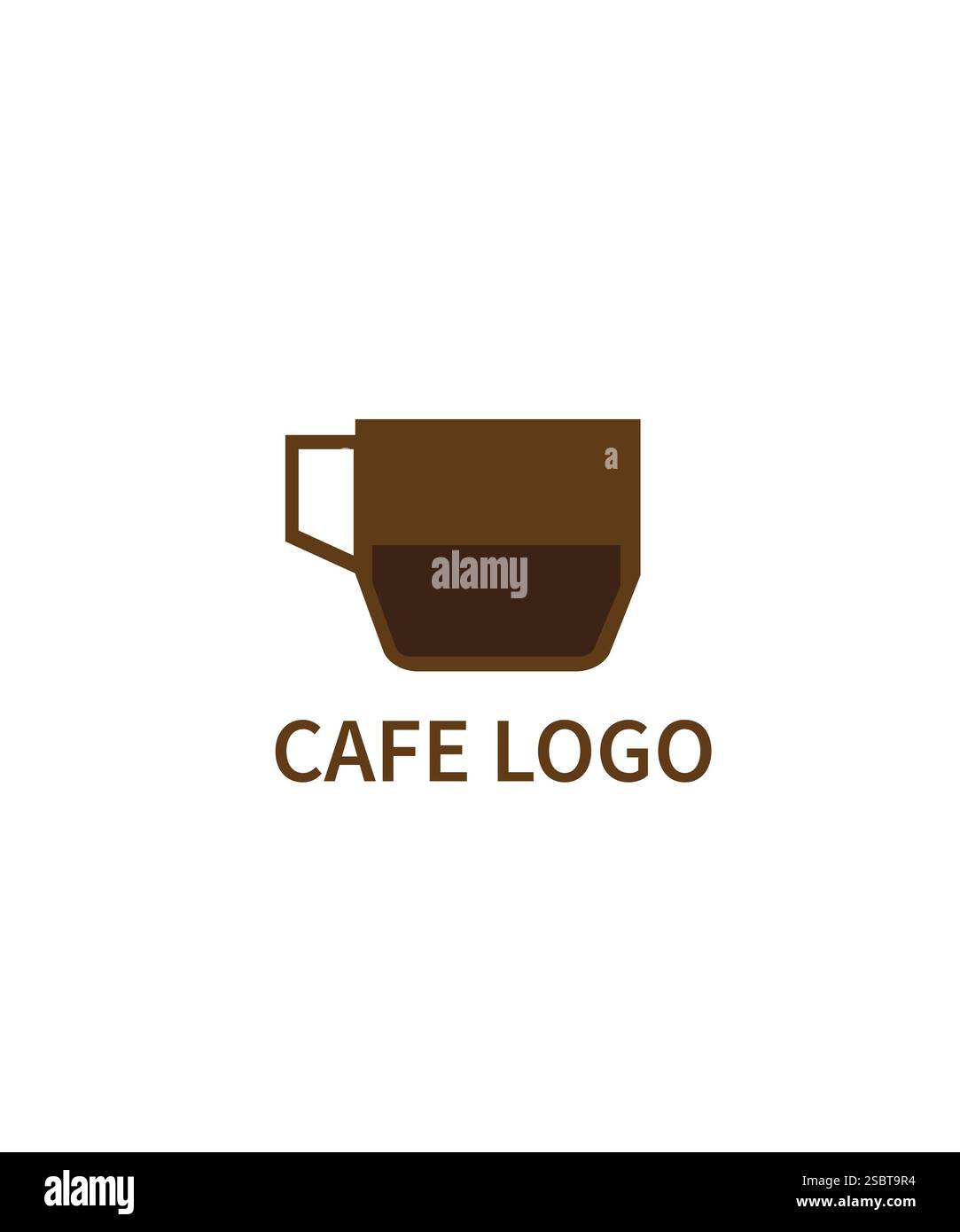 abstract Coffee cup logo, Coffee shop logo design, cafe cup logo ...
