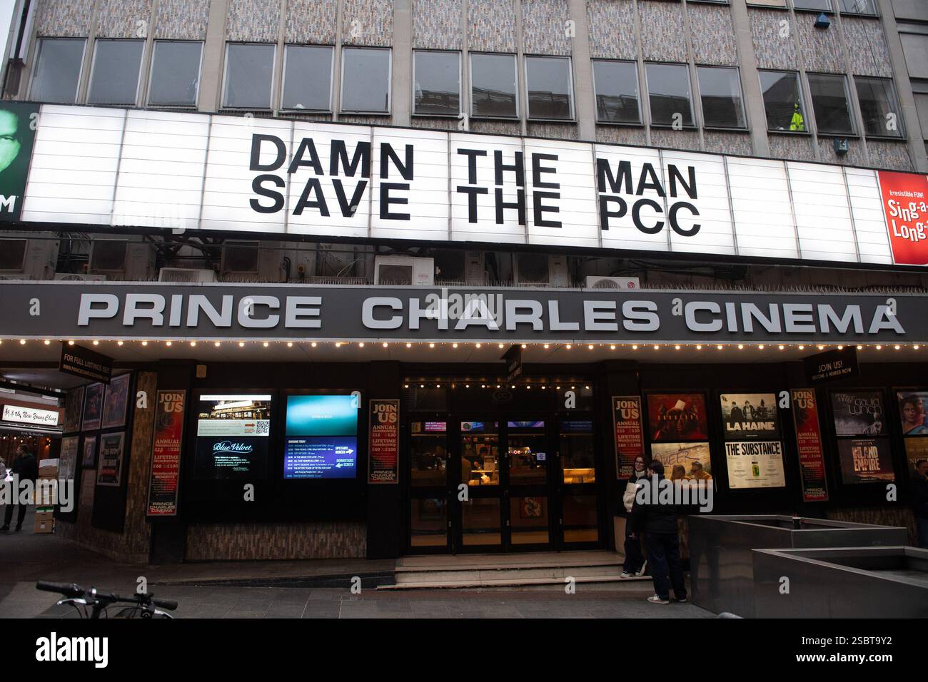 London, UK. 04 Feb 2025. A general view of The Prince Charles Cinema ...