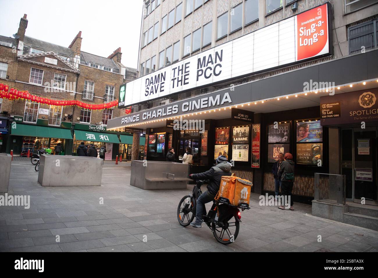 London, UK. 04 Feb 2025. A general view of The Prince Charles Cinema ...