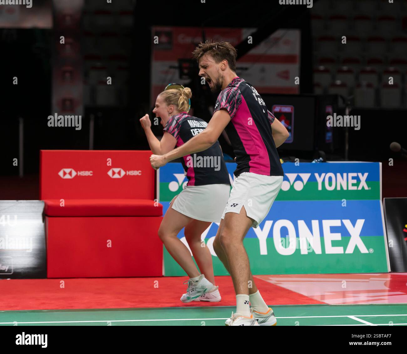 Amalie magelund and mathias thyrri hi-res stock photography and images ...