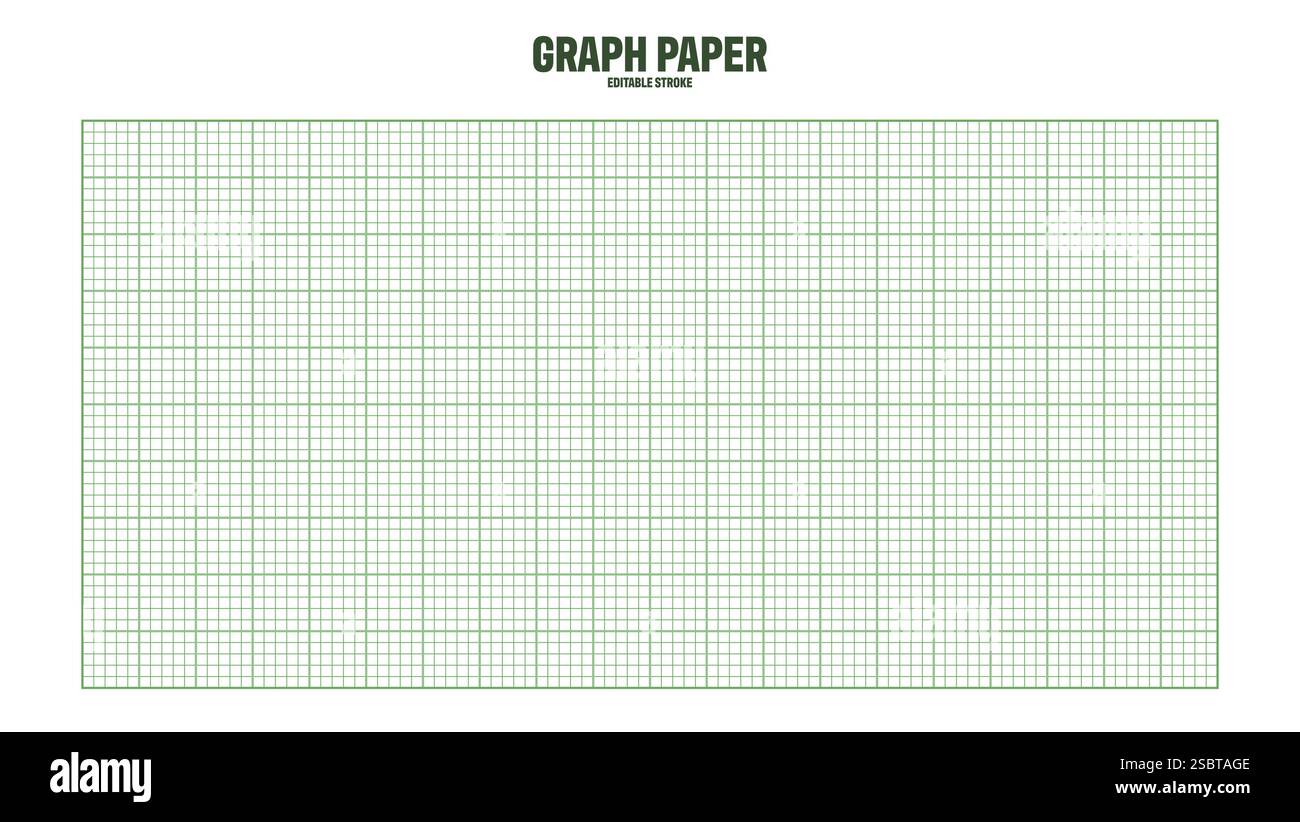 Sheet of graph paper with grid. Millimeter paper texture, geometric ...