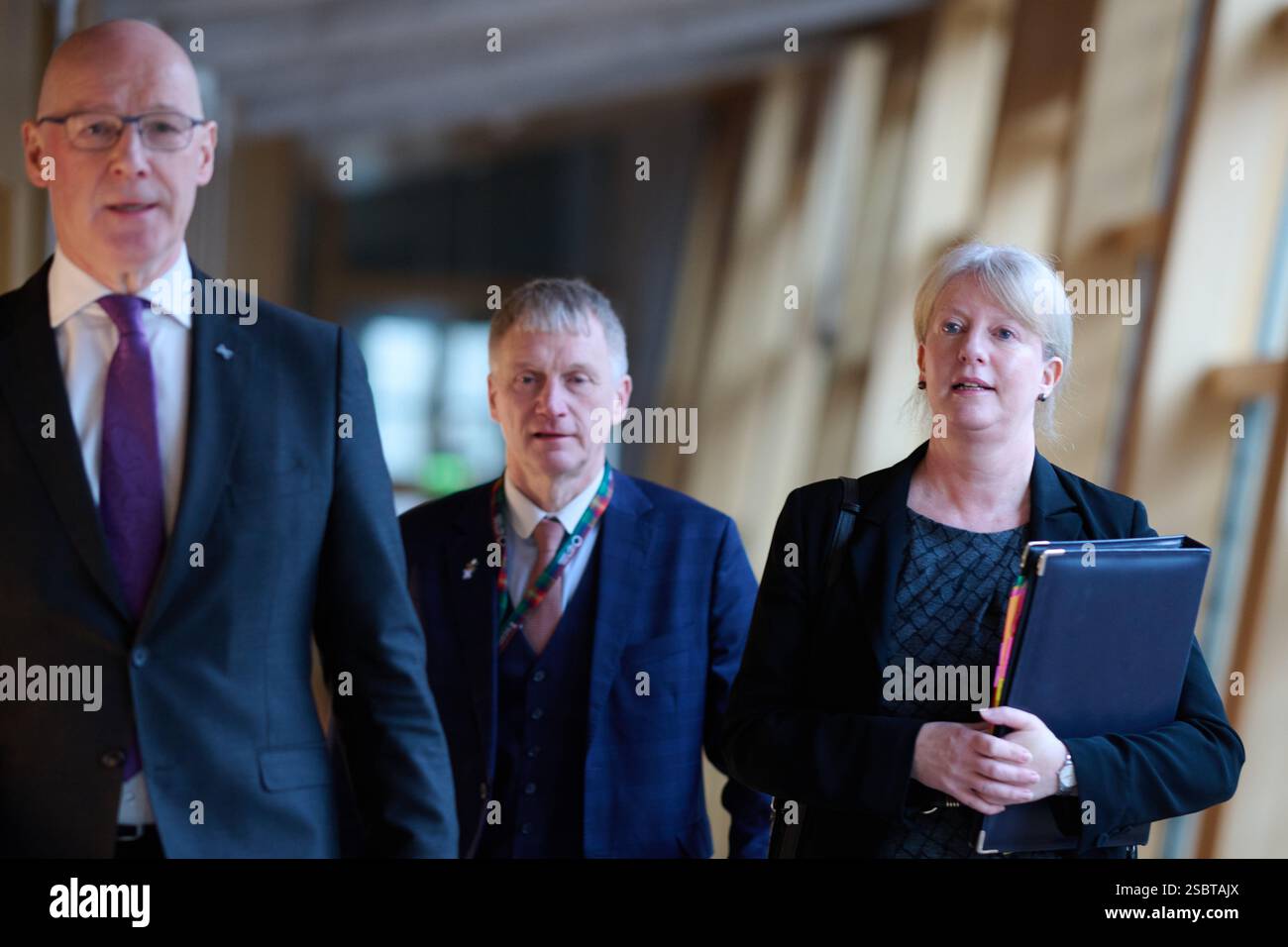Edinburgh Scotland, UK 04 February 2025. First Minister John Swinney ...