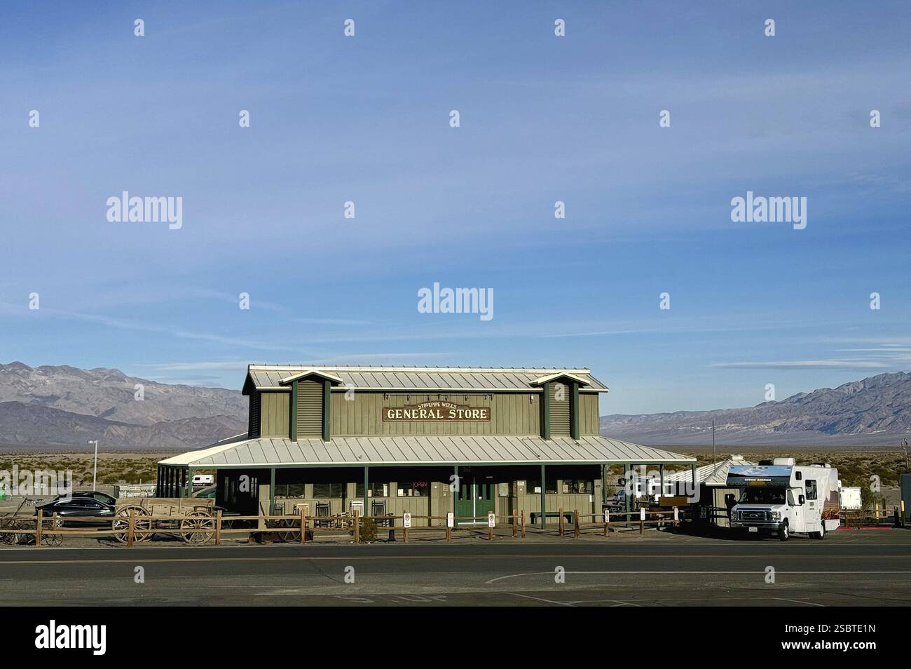 General shop in Stovepipe Wells, Death Valley National Park, California ...