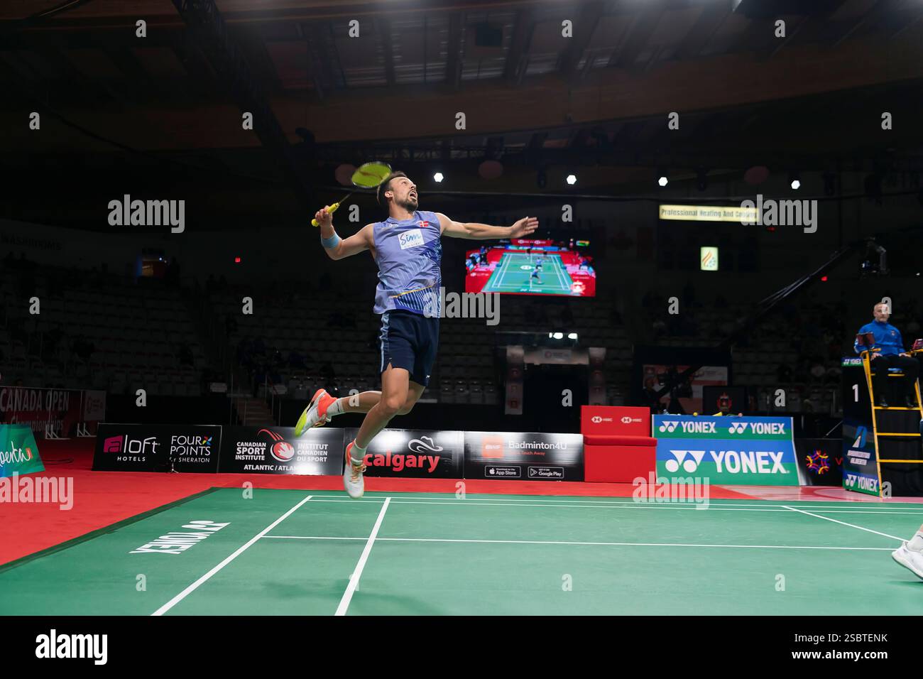 Anders Skaarup Rasmussen and Kim Astrup (Denmark) compete against ...