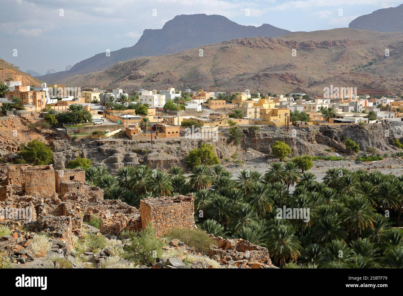 Ghul village, located 12 km west of Al Hamra and on the road to Jebel ...